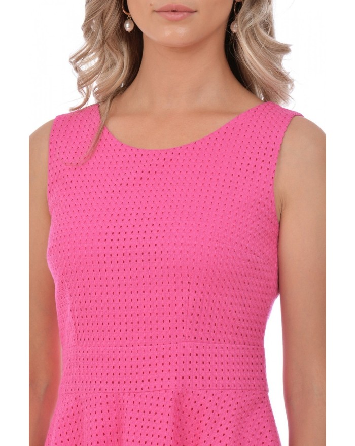 Rochie de ocazie midi dantela brodata D122 Siclam